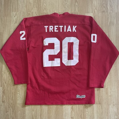 Vintage Vladislav Tretiak CCCP Russia Autograph Signed Jersey HOF ...
