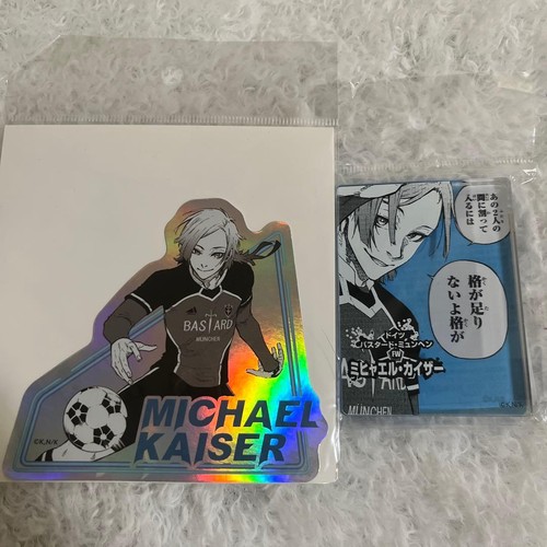 Blue Lock Kaiser Sticker Frame Plate Block Blue Lock Exhibition | eBay