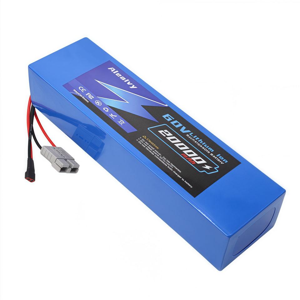 60V 20AH Lithium ion E-Bike Battery 50A BMS 3000W Electric Motor ...