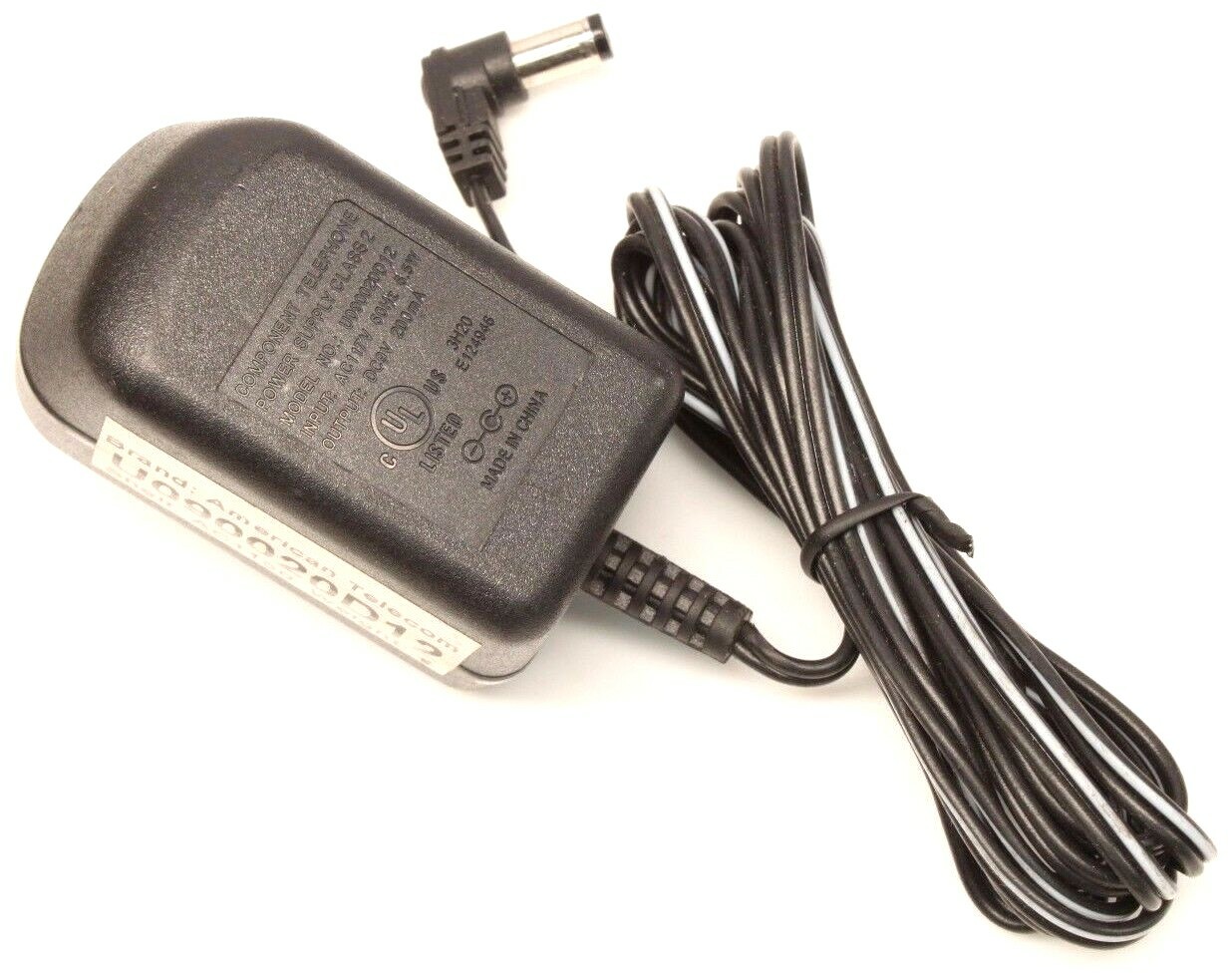 Component U090020D12 AC Power Supply 9V 200mA Adapter for Vtech Phone ...