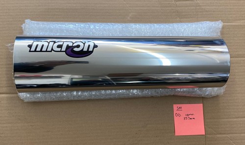 Micron Exhaust Muffler Sleeve 450mm Small Oval | eBay
