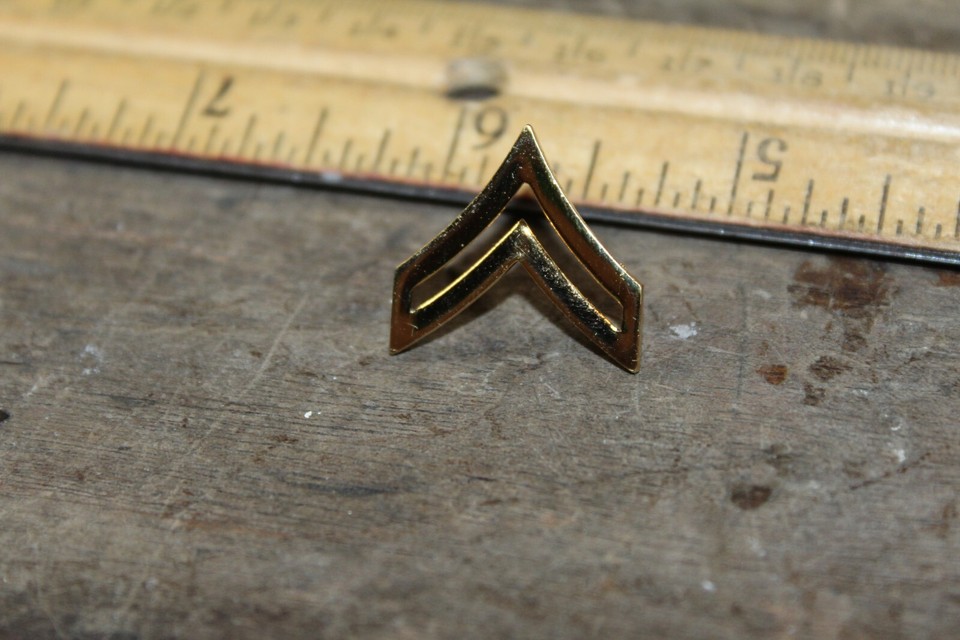 Vintage US Army Rank Pin Corporal | eBay