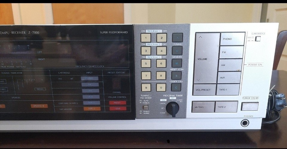 Sansui Z-7000X Stereo Quartz Synthesizer Compu-Receiver | eBay