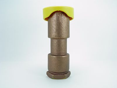1" BRASS QUICK COUPLER VALVE & MATCHING KEY #44 RAIN BIRD/BUCKNER ...