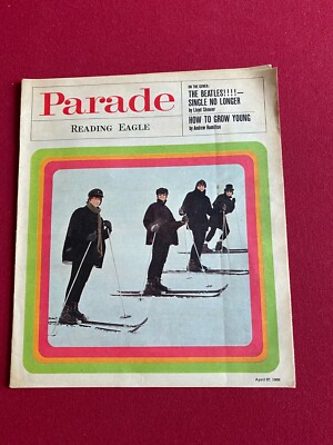 1969, BEATLES, "Parade" Newspaper Magazine (No Label) Scarce / Vintage ...