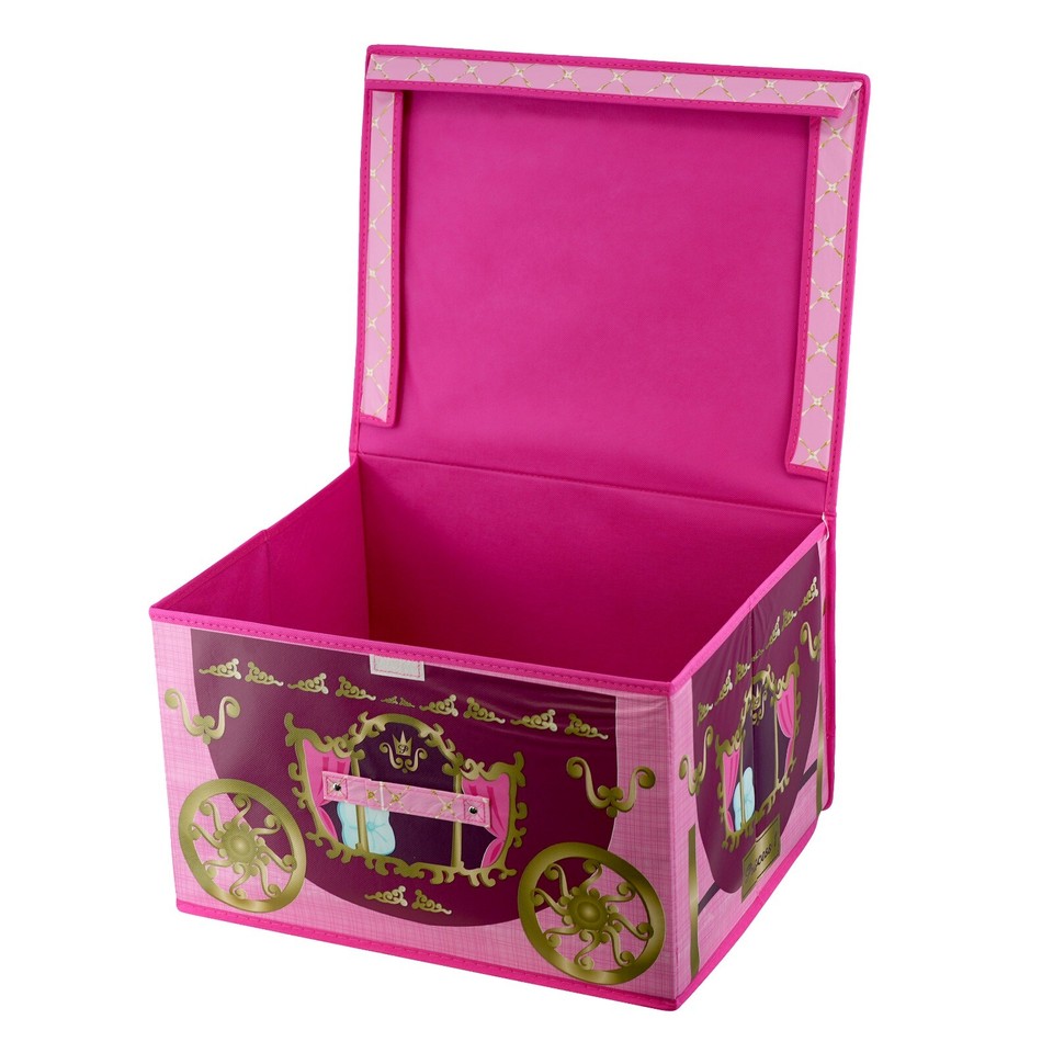 Large Collapsible Storage Box Folding Jumbo Storage Chest Kids Room Toy ...