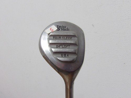 Taylormade Pittsburgh Persimmon Tour Cleek 24* Wood Stiff Steel Very ...