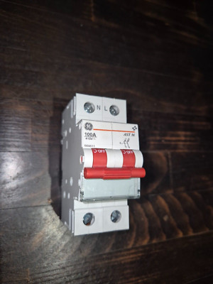 GE AST M 666611 100A DP MAIN SWITCH ASTM 100 20 100 AMP DISCONNECTOR ...