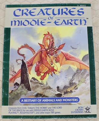 MERPS CREATURES OF MIDDLE-EARTH 1st Edition copy 1 | eBay