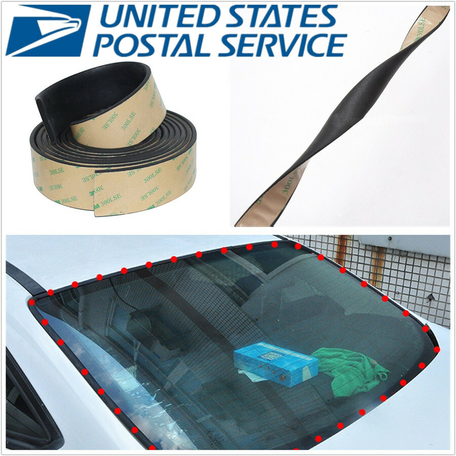 5M 20mm Sealed Strip Sealing Rubber Kit For Car SUV Windshield ...