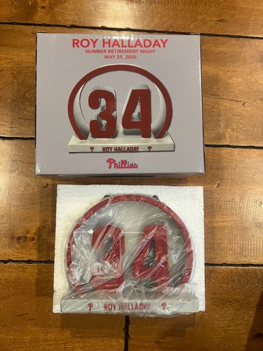 8/8/2021 SGA Phillies Roy Halladay Number 34 Retirement Night Statue ...
