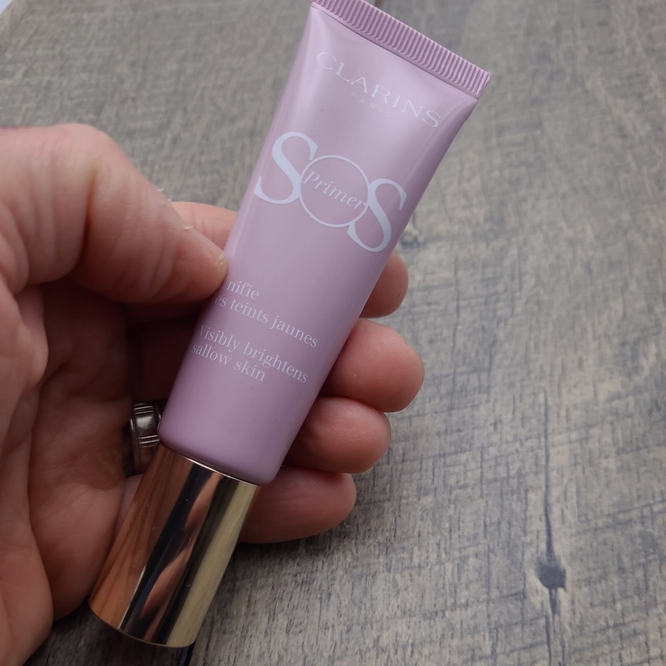 CLARINS SOS Face Primer 05 LAVENDER Brightens Sallow Skin 1oz | eBay