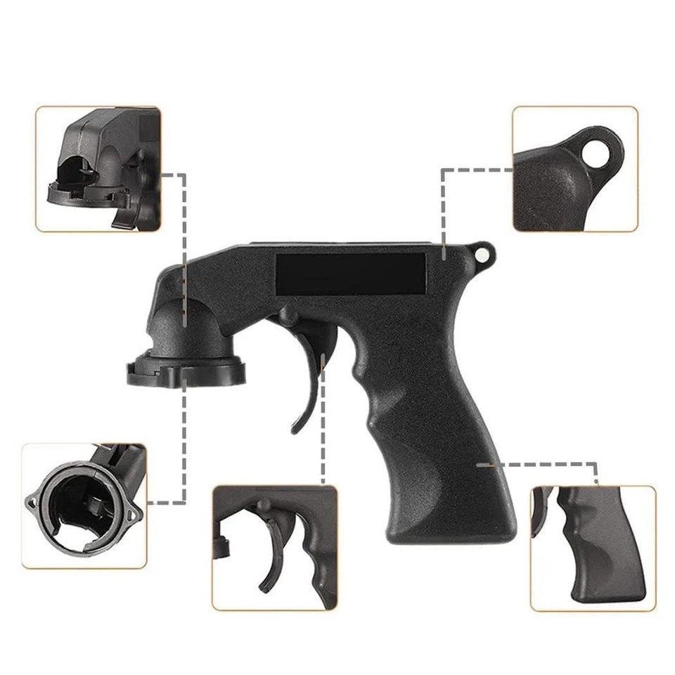 SPRAY PAINT APPLICATOR HANDLE CAR CAN TRIGGER HANDLE FOR SPRAYER CANS ...