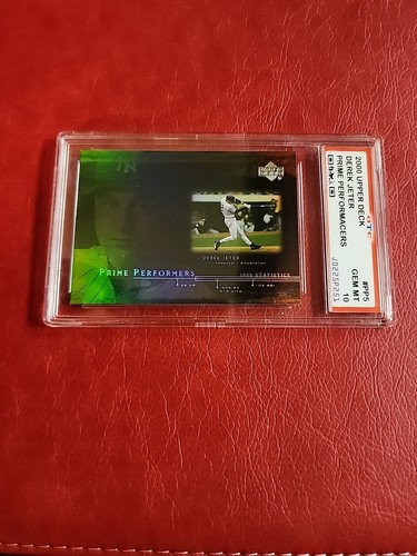 Derek Jeter 2000 Upper Deck Prime Performers GTC-GEM MT 10 #PP5 🔥🔥🔥🔥 | eBay