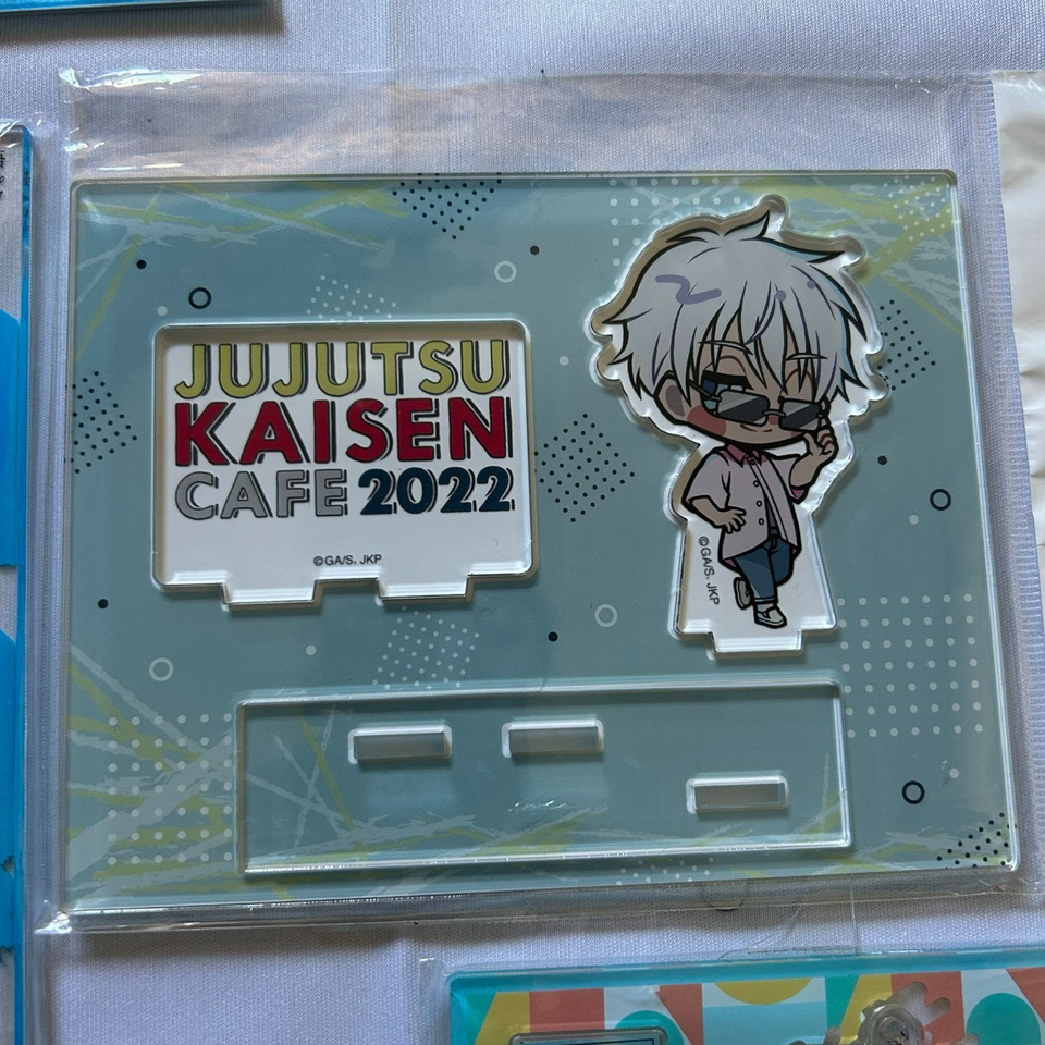 Gojo Satoru Acrylic Stand Set 19 Pieces Jujutsu Kaisen Collectible lot ...
