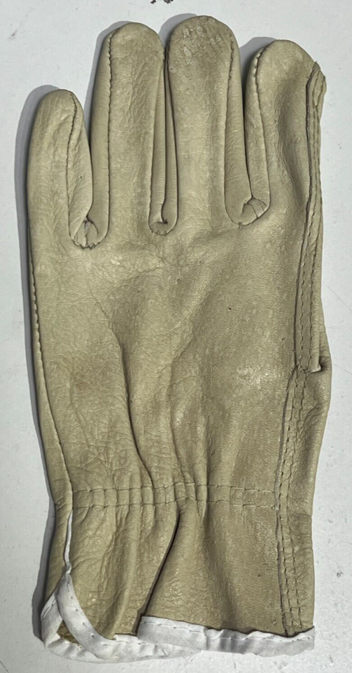 12- 3201 Leather Cowhide Drivers Protective Construction Roping Work ...