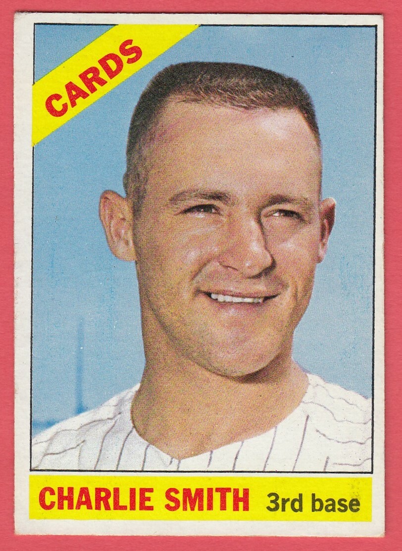 1966 Topps # 358 Charlie Smith -- Cardinals -- Box 118-608 | eBay