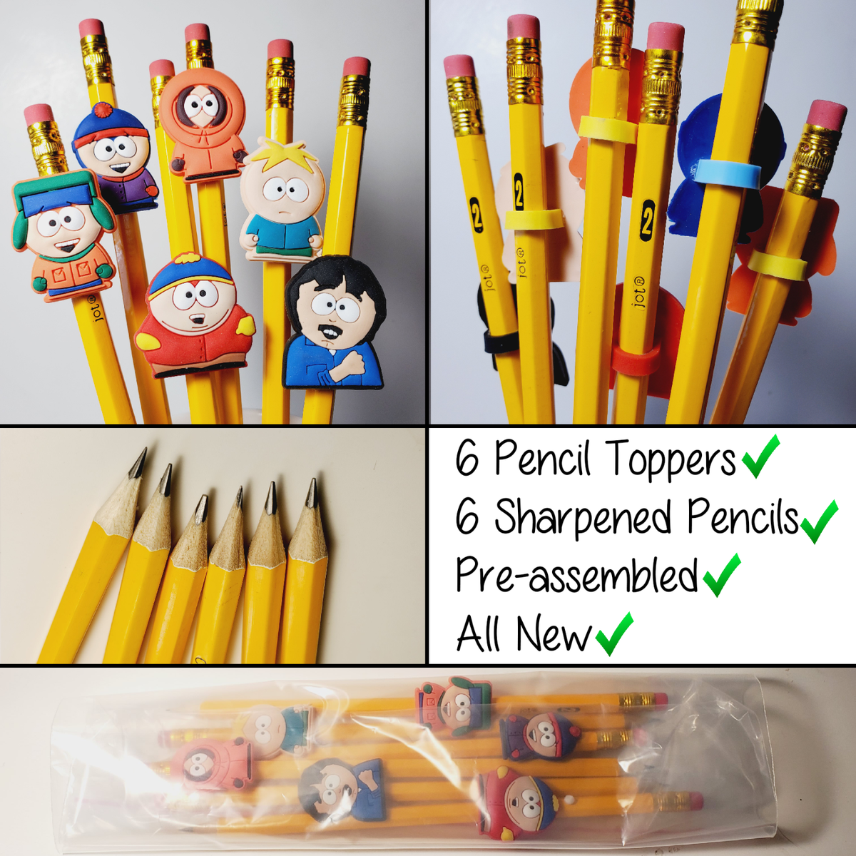 Back To School Pencil Toppers