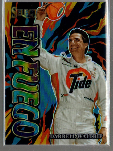 2024 Panini Select - En Fuego Darrell Waltrip #4 Tie-Dye Prizm /25 for ...