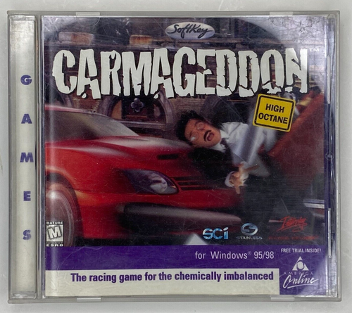 Carmageddon High Octane pc game, 1998 | eBay