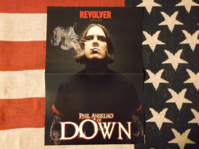 Phil Anselmo Poster from Revolver Magazine, Down, Rare! | eBay
