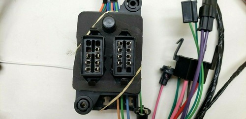 Dash Wiring Harness Fuse Box 1966 66 Chevelle El Camino Warning Lights ...