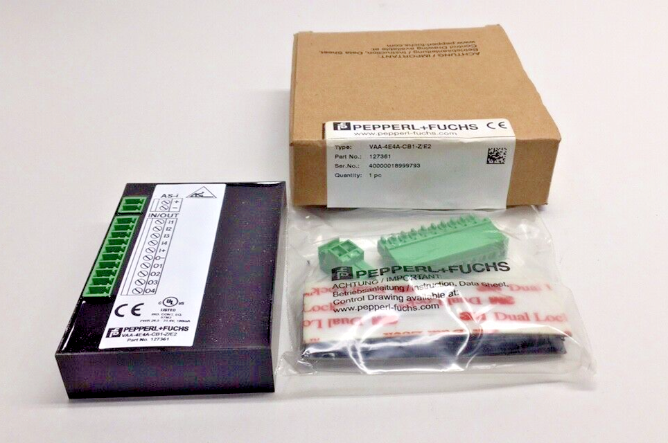 Pepperl Fuchs 127361 AS-i Interface Module Kit VAA-4E4A-CB1-Z/E2 | eBay