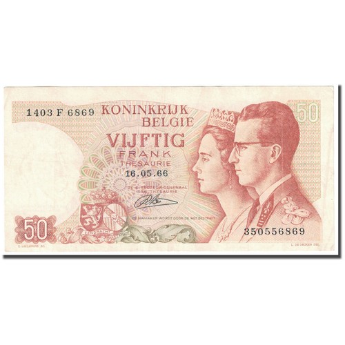 [#608469] Biljet, België, 50 Francs, 1966, 1966-05-16, KM:139, TTB | eBay