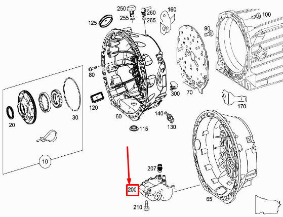 2015 MERCEDES C300 Auxiliary Oil Pump A2222700201 OEM AUTOGATOR for ...