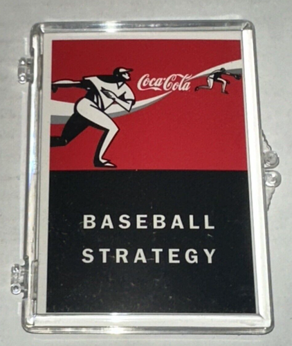 Coca Cola Baseball Strategy 10 Card Set Promo Coke Media Advertisement ...