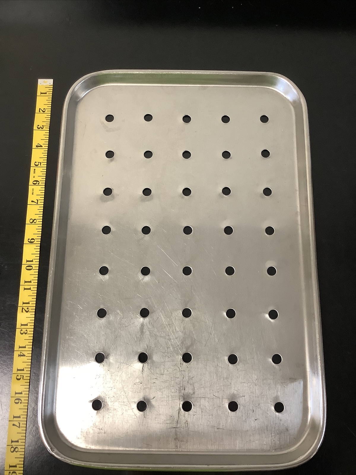 Lot of 2 STAINLESS AUTOCLAVE STERILIZER TRAYS | Big Holes | eBay