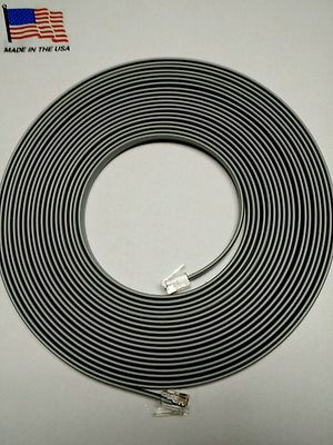 Loconet, DCC Cable for Digitrax, NCE, Walthers and more 25 foot cable w ...
