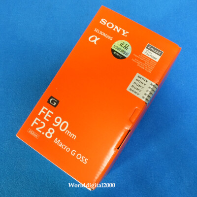 Sony SEL90M28G FE 90mm F2.8 Micro G OSS Lens ForSony E-mount Full Frame ...