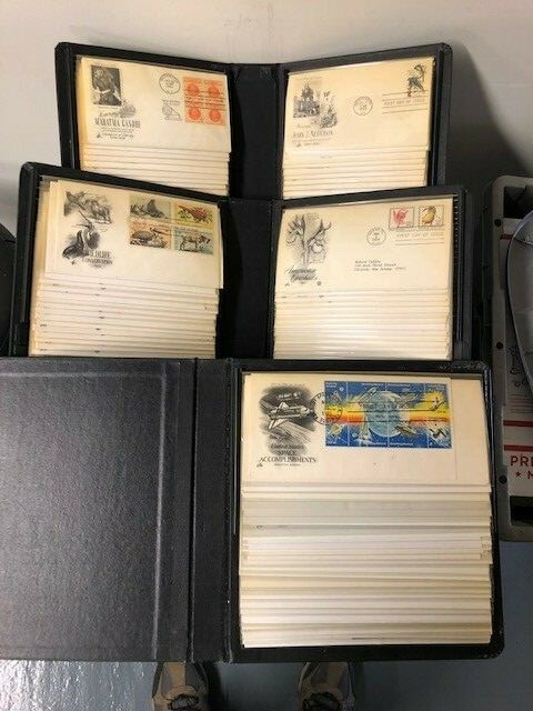 Antique First Day Issue Stamps ( 37 ) Albums Collection. (1936 to 1998 ...