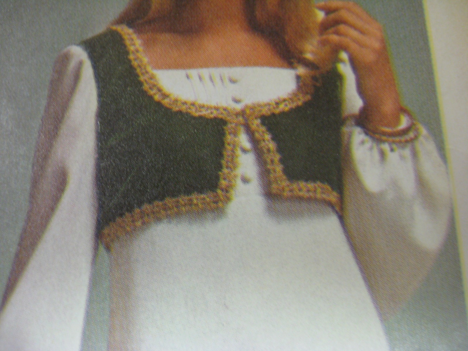 Vtg 70's Simplicity 9078 SQUARE NECK DRESS w/ SHEER SLEEVES Sewing ...