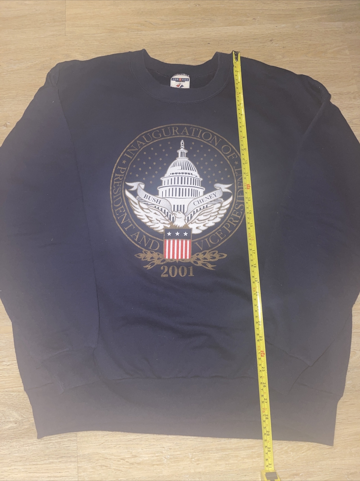 Vintage 2001 Inauguration Sweatshirt Size XXL Preside… - Gem