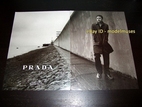 PRADA Menswear 2-Page Magazine PRINT AD Fall 2014 JAMES McAVOY Annie ...
