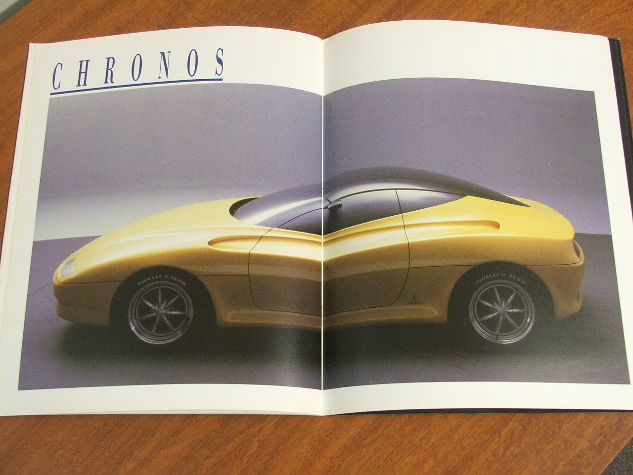 1991 Pininfarina Chronos original larger style 20 page brochure | eBay