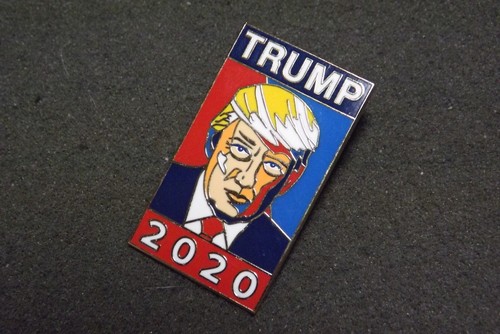 Trump 2020 Potrait Lapel Pin President Trump 2020 Campaign Slogan | eBay