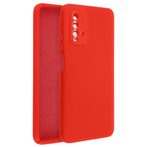 Back cover Xiaomi Redmi 9T Semi-Rigid Silicone Soft-Touch Finish red | eBay