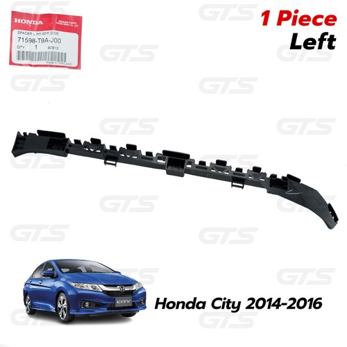 Fits Honda City Sedan 2014 16 Left Rear Bumper Brackets Retainers | eBay