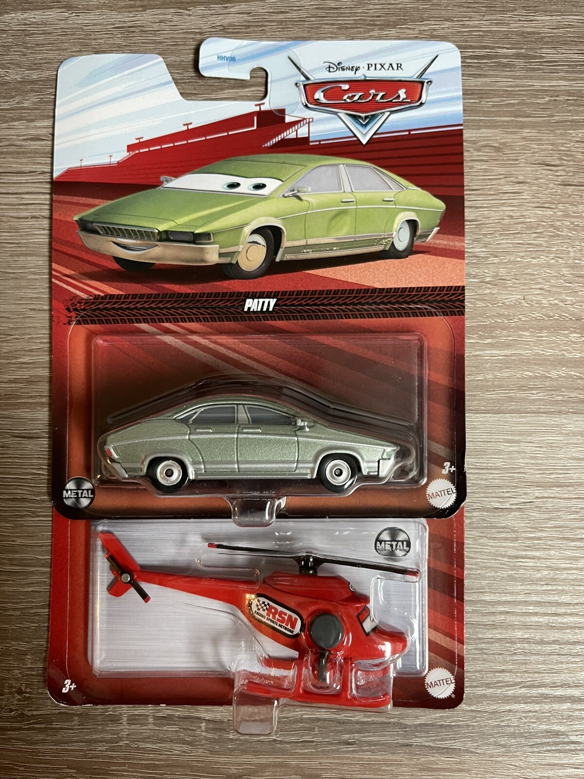 Disney Pixar Cars Kathy Copter & Patty Metal Series LOT of 2 | eBay