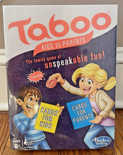NEW Hasbro Taboo Kids vs Parents Board Game SEALED 2018 Hersch | eBay