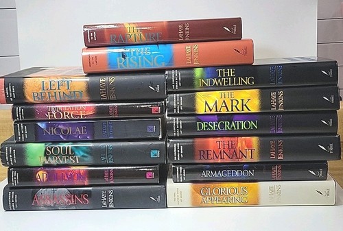 Left Behind Complete Series Lot 12 + 2 LaHaye Jenkins 13 HC/DJ - 1 TP ...