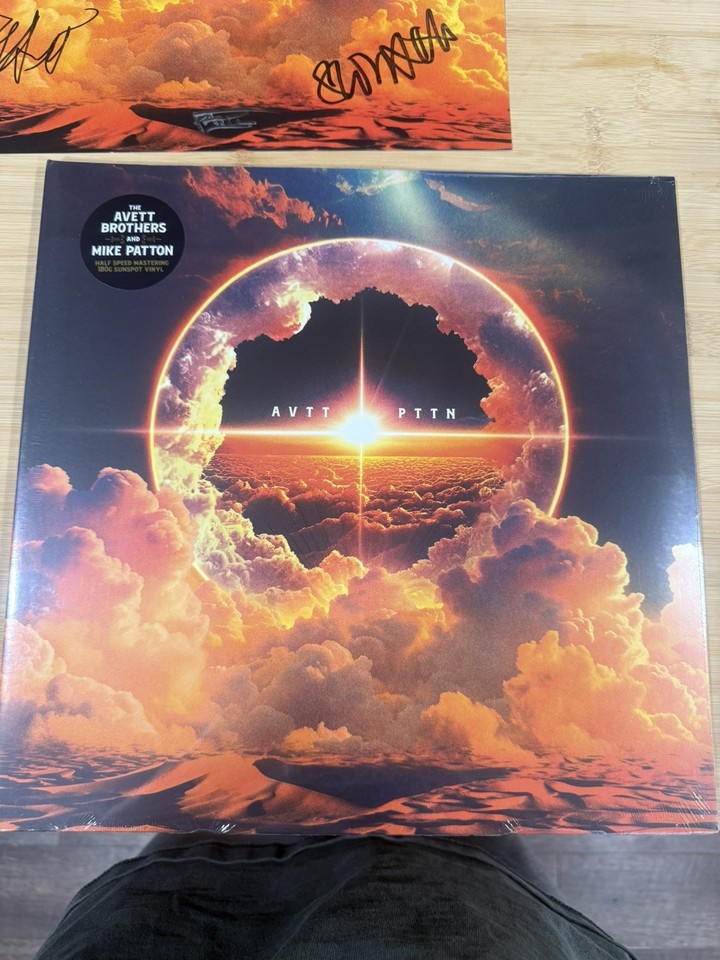 Avett Brothers and Mike Patton Signed Autographed Vinyl Record LP AVTT ...