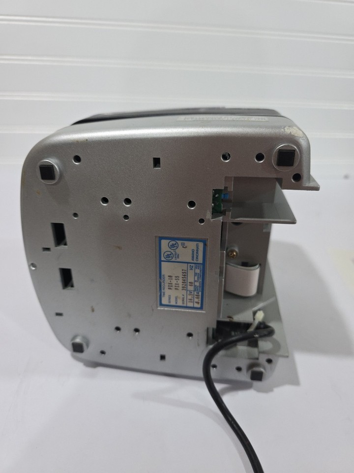 Amano PIX-55 Electronic Atomic Employee Punch Time Clock Machine For ...