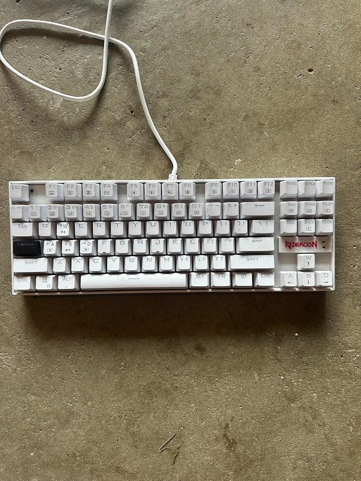 Red Dragon Kumara K552-KR GAMING Mechanical PC Keyboard RedDragon USB ...