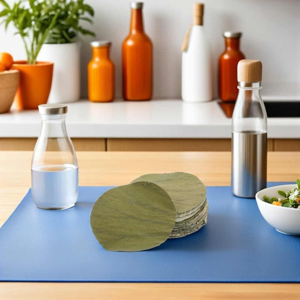 100 Pcs Lotus Leaf Sushi Plate Decor for Plates Asian Food Wrap Plating ...