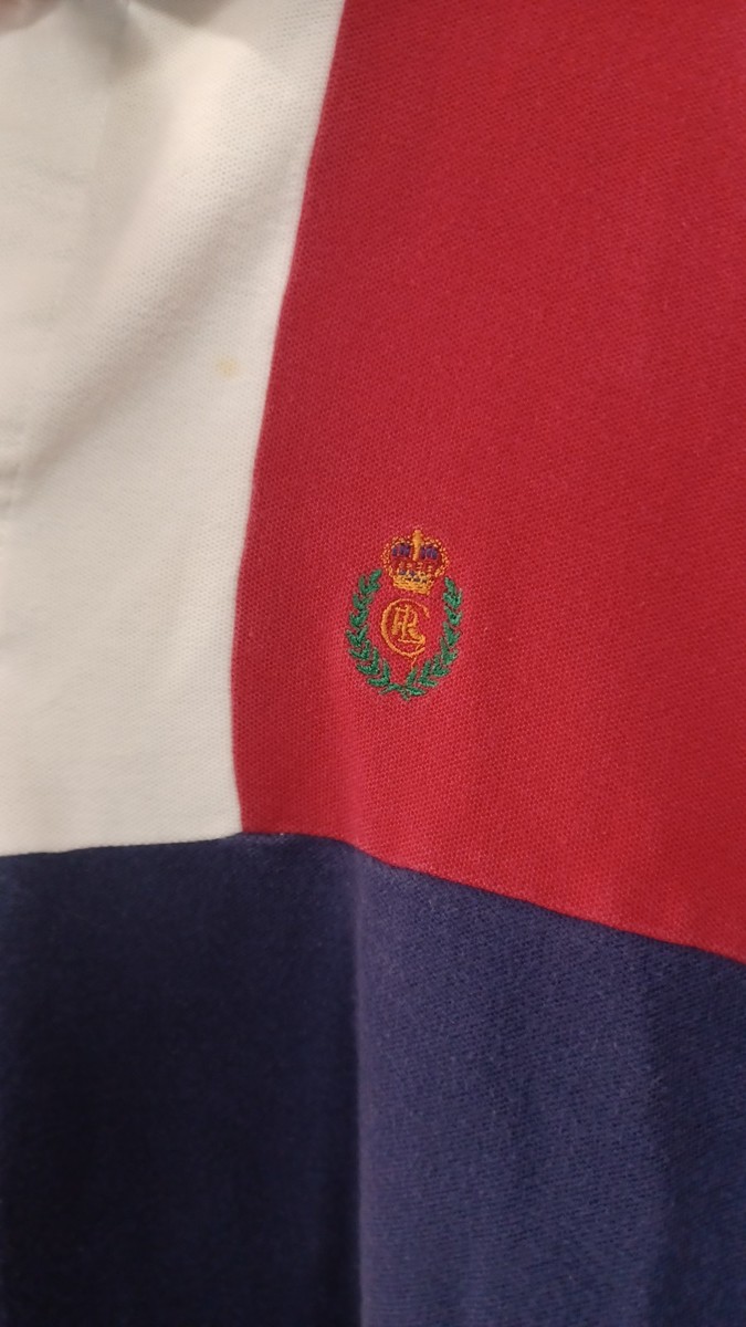 Chaps Ralph Lauren Polo Mens XL Colorblock 80s Vintage Chaps Ralph Lauren Polo Mens XL Colorblock 80s Vintage