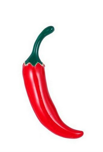 Red and Green Chilli Jewelry Brooch, Horn of Plenty Symbol of Luck ...